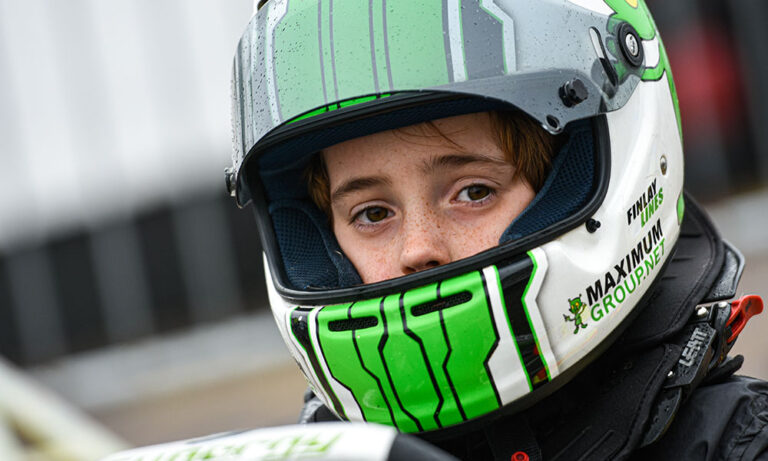 Young driver Finlay Lines gets first result in Honda Cadets - Maximum ...